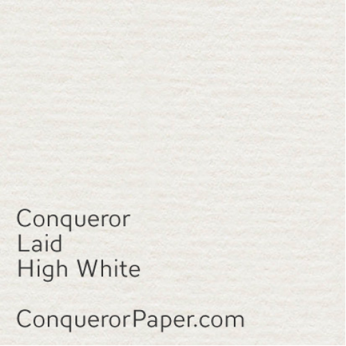 Conqueror Paper Laid High White A4-210x297mm 100gsm