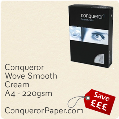 Conqueror Cream Papers & Envelopes